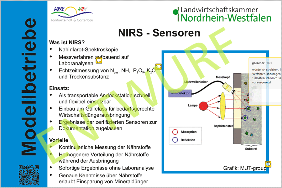 NIRS-Technik zur pflanzenbedarfsgerechtem und effizientem Ausbringen ...